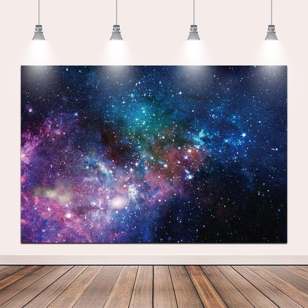 Outer Space Galaxy Beautiful Backdrop, Starry Sky Milky Way Stars ...