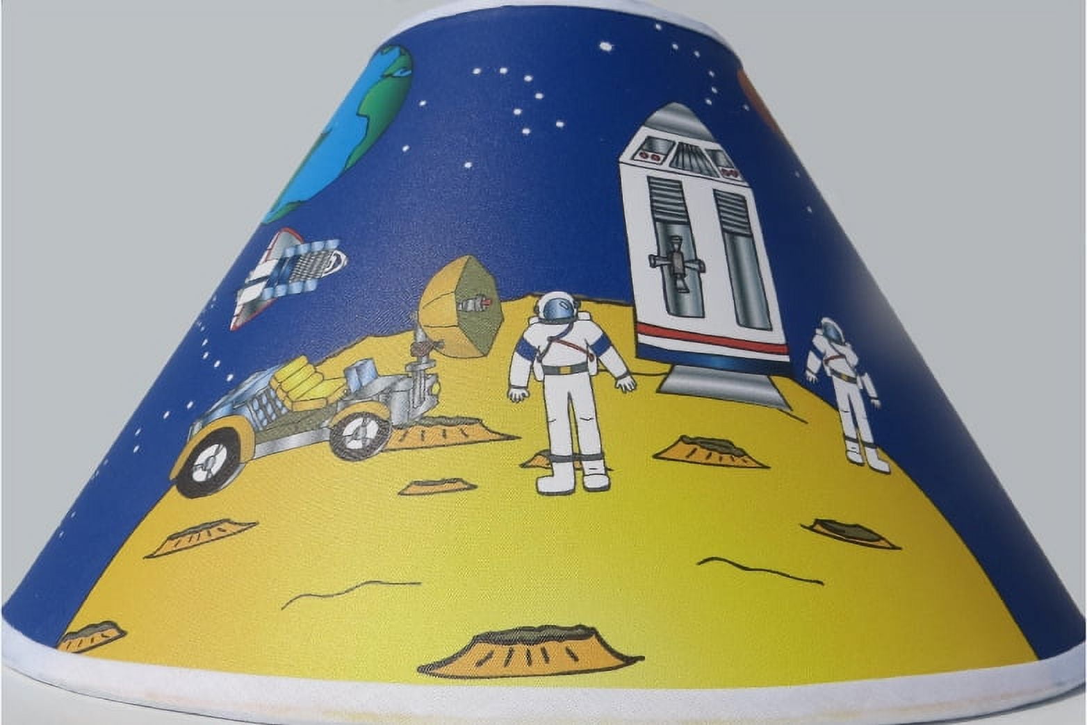 Outer Space Lamp Shade / Children's Nursery Space Decor - Walmart.com