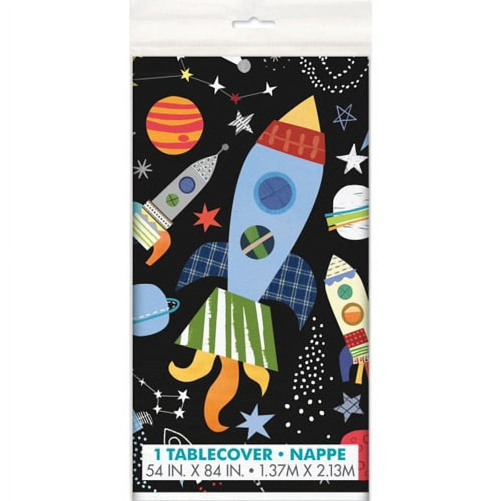 Outer Space- Party Plastic Table Cover - Walmart.com