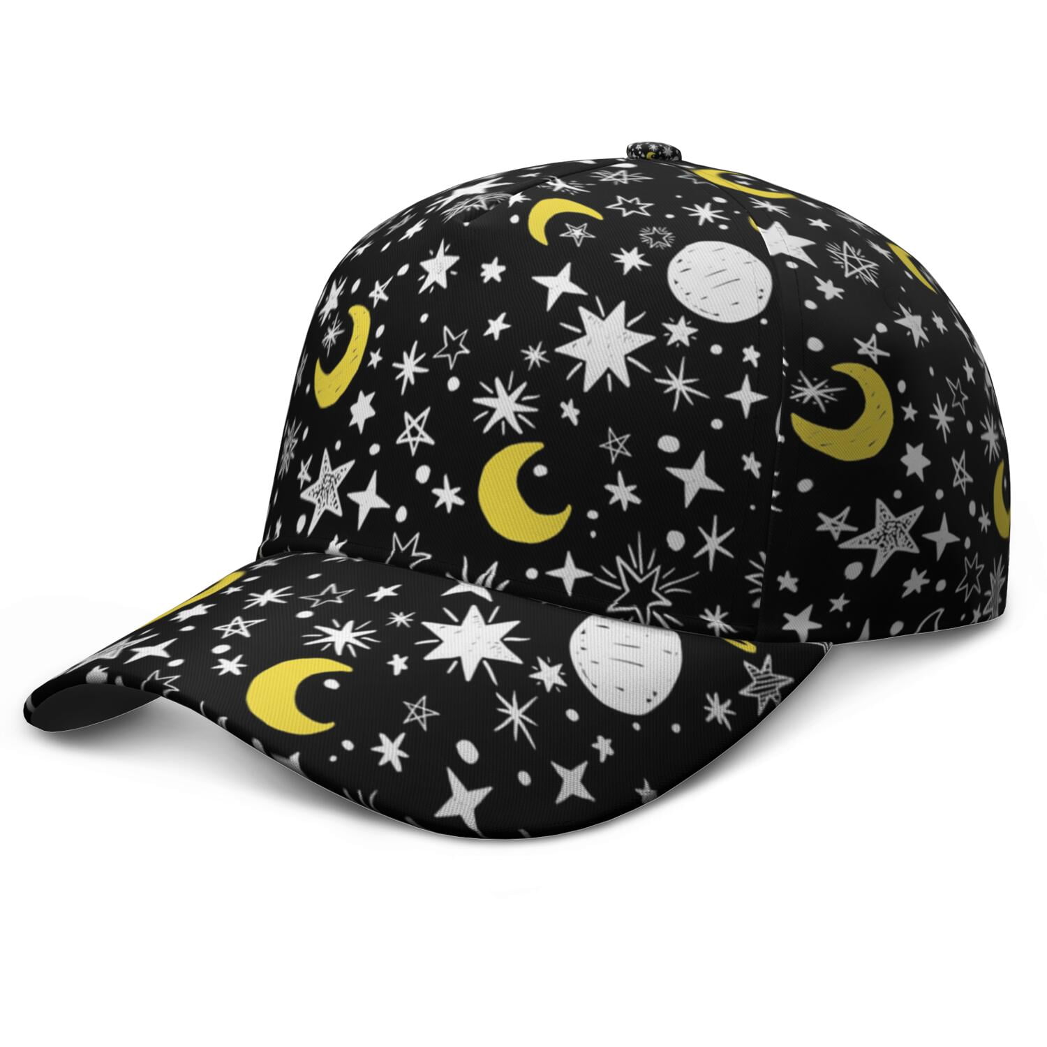 Outer Space Planet Baseball Cap - Adjustable Snapback Hat for Space ...