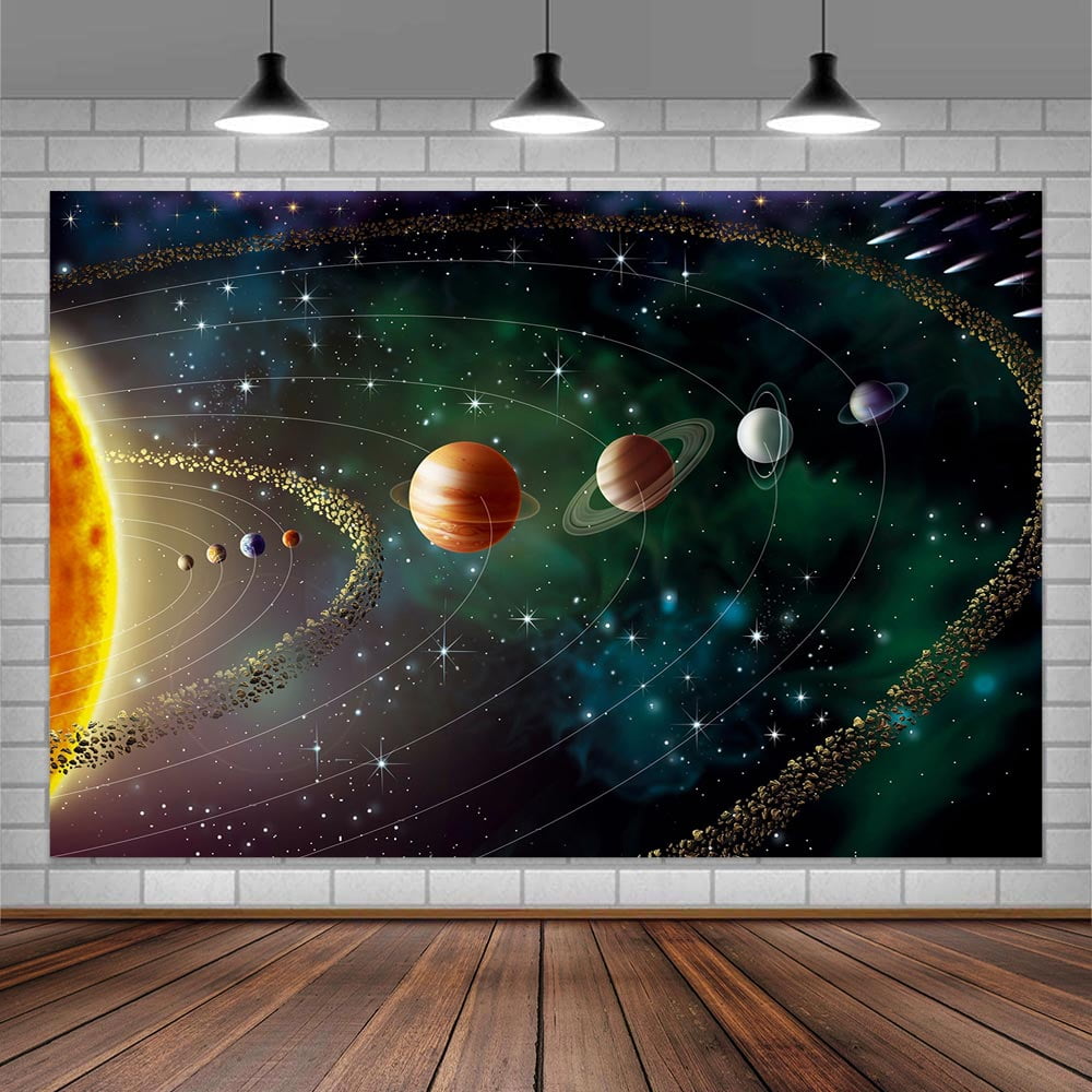 Outer Space Planets Large Backdrop Photo Photography Background ...
