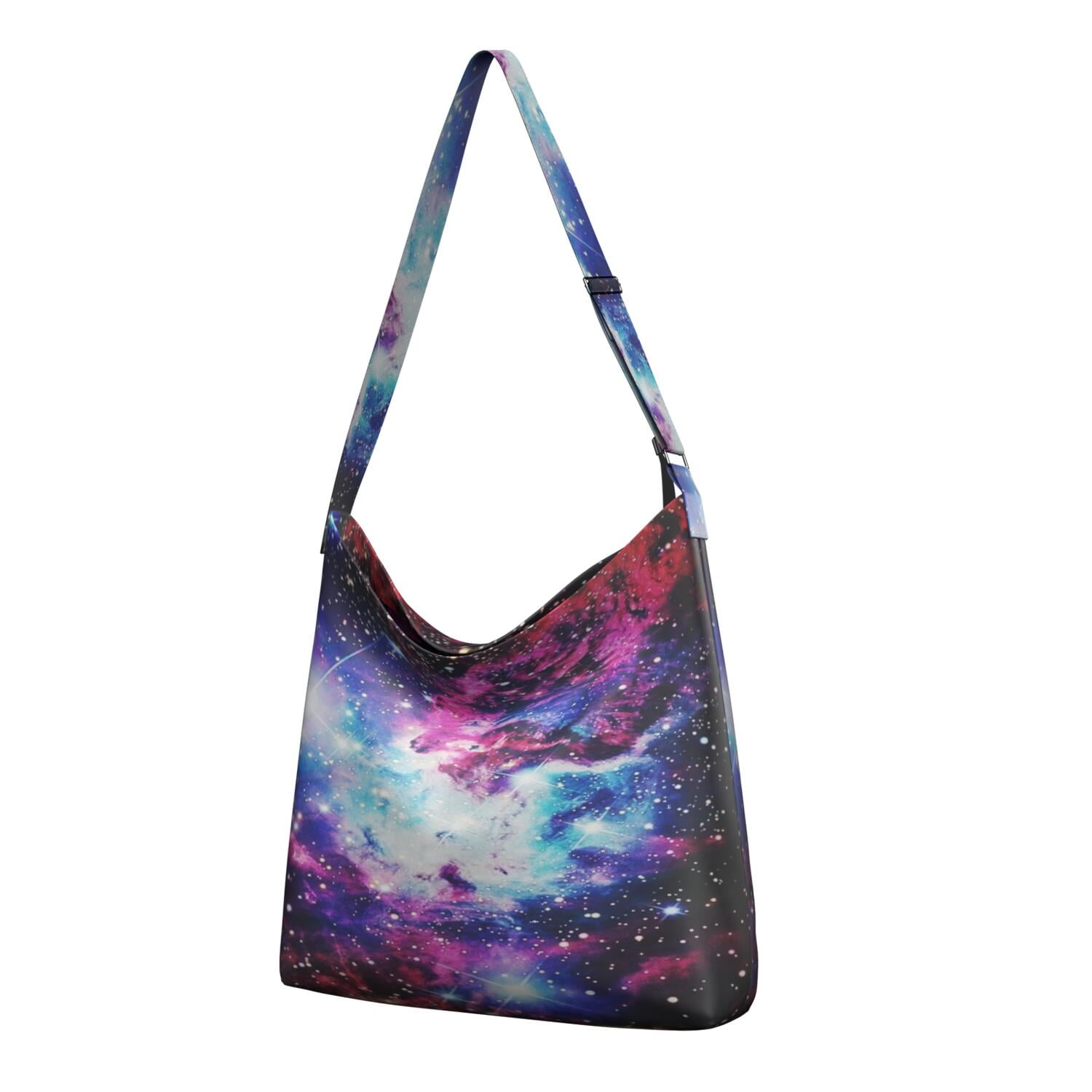 Outer Space Rocket Canvas Tote Bag – Alien Spacecraft Space and Galaxy ...