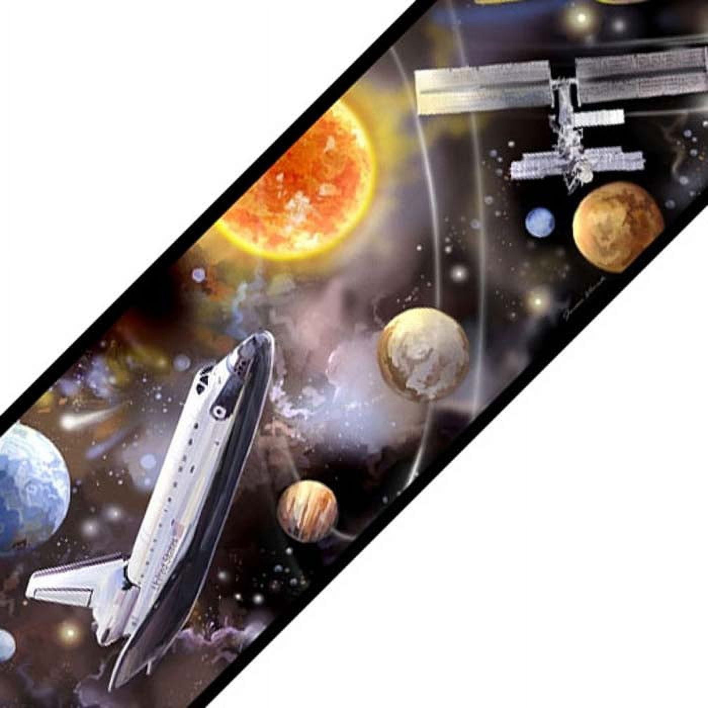 Outer Space Shuttle Travel Set of 4 Self-Stick Wall Borders - Walmart.com