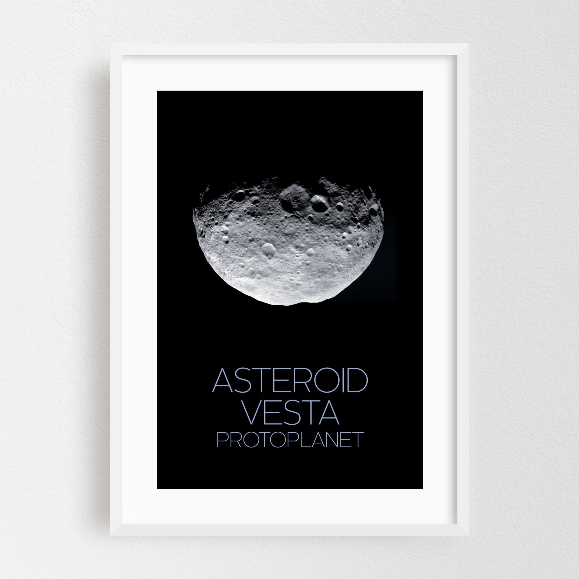 Outer Space, Solar System, Asteroid Belt, Vesta, Protoplanet ...