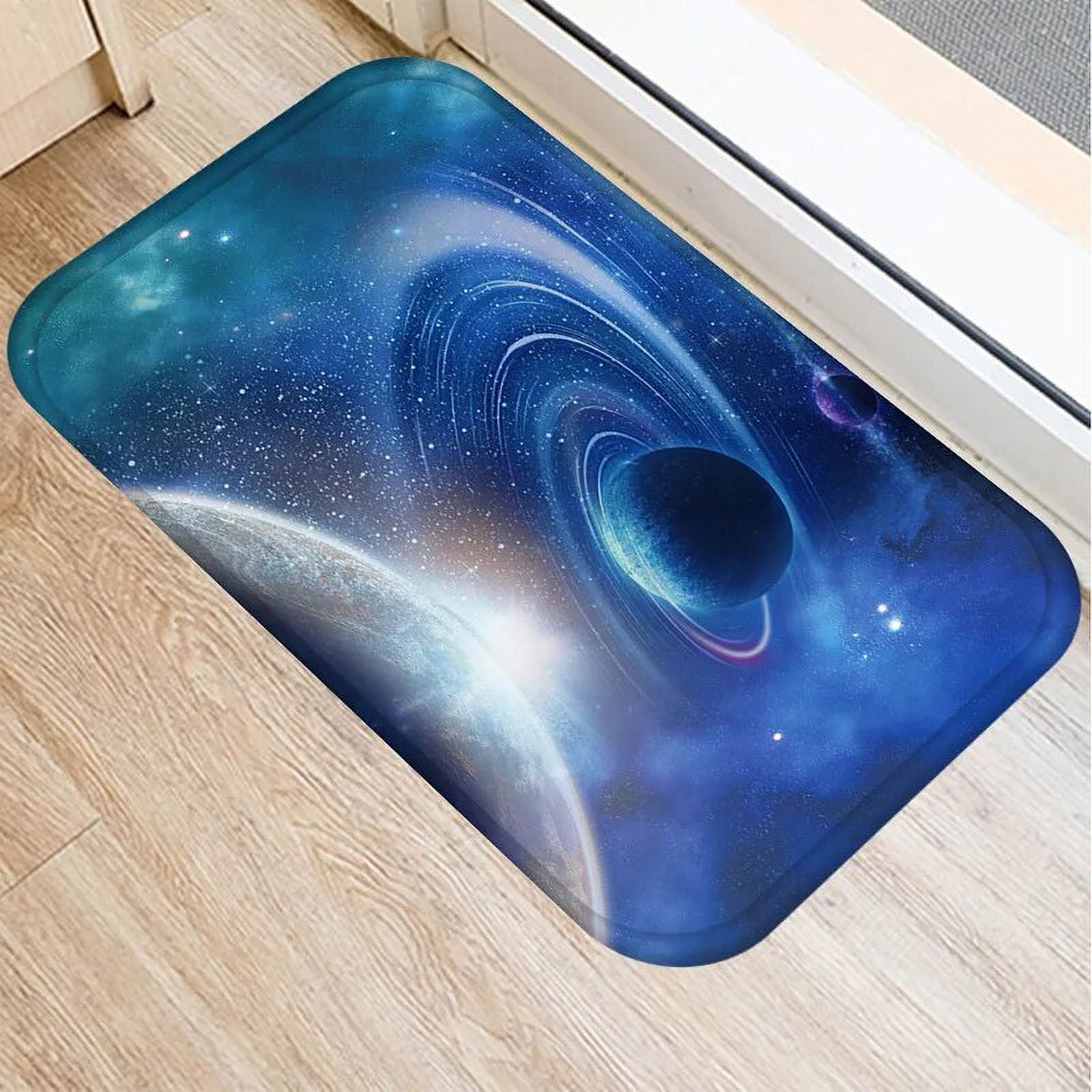 Outer Space Stars Starry Sky Mats Carpet Rug Doormat Living Room Non ...