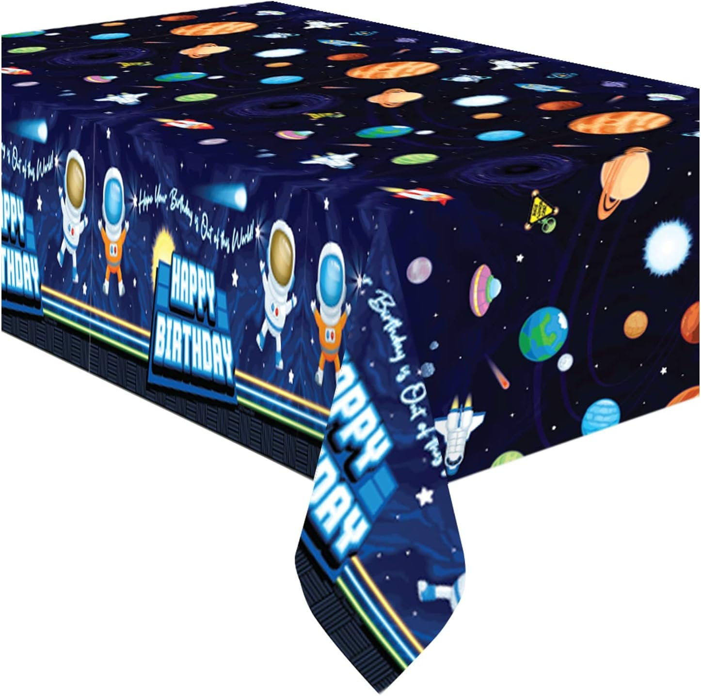 Outer Space Tablecloth 3 Pack - Outer Space Party Supplies - Walmart.com