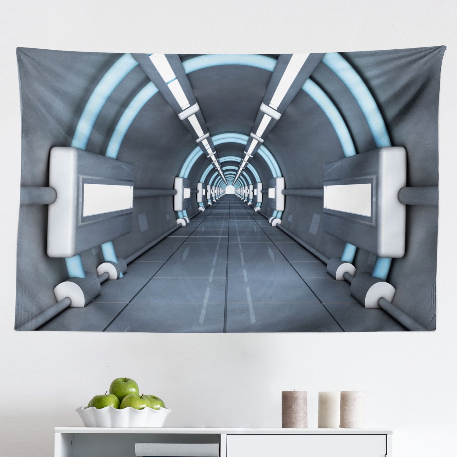 Outer Space Tapestry, Control Panel of Cockpit Screen in The ...