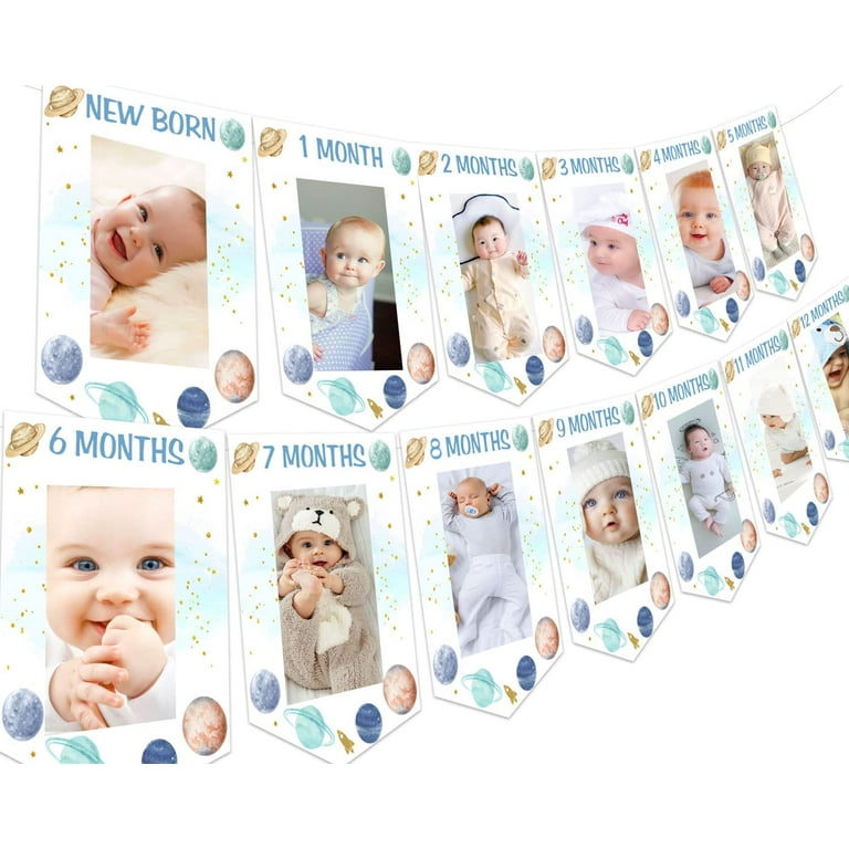 Newborn Baby Boy Banners GetUSCart PartyHooman 1st Birthday Photo