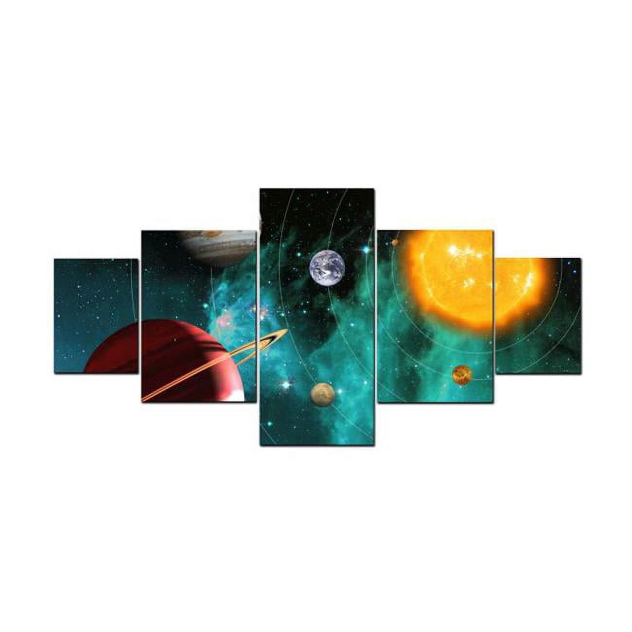 Outer Space Universe Triptych Metal Sign - Walmart.com