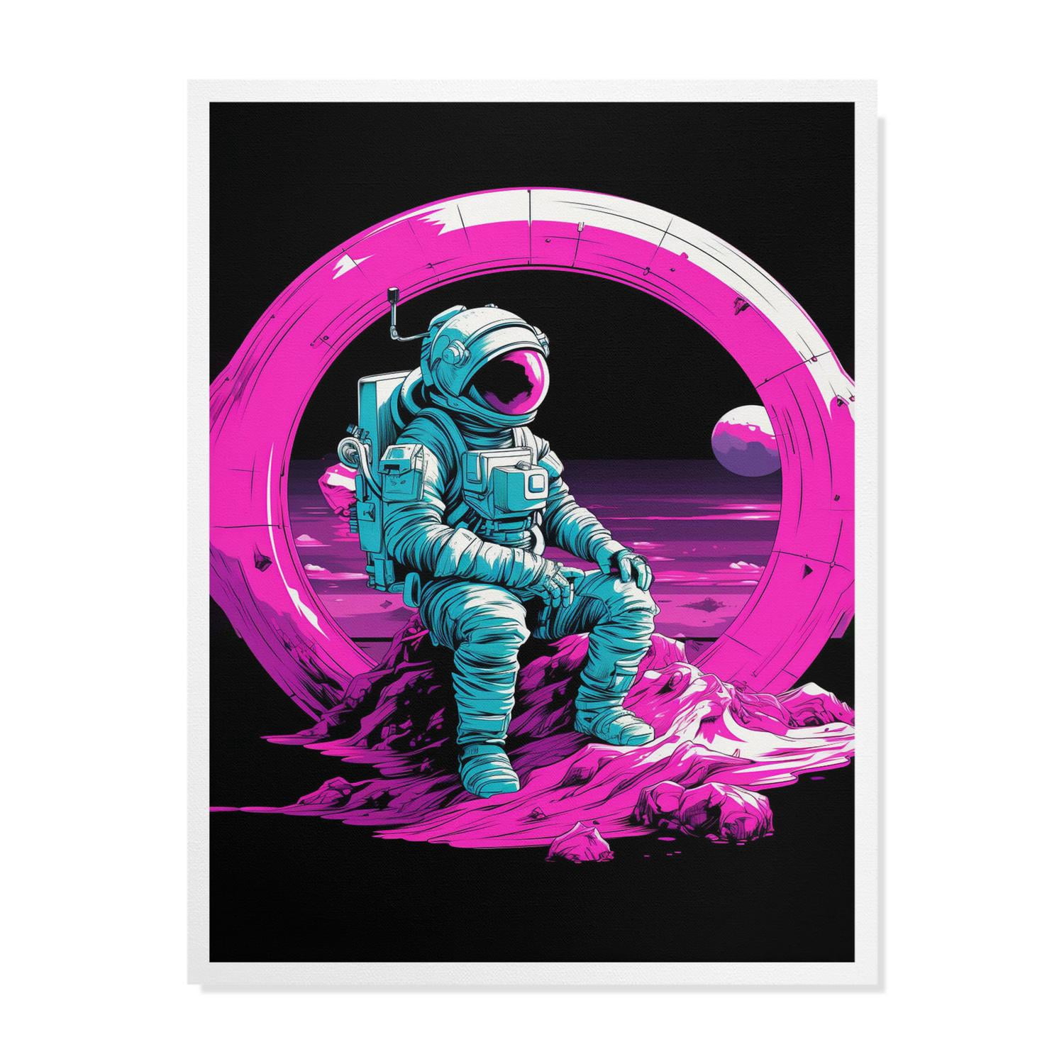 Outer Space Wall Art - Planet Star River Pictures - Motivational Wall ...