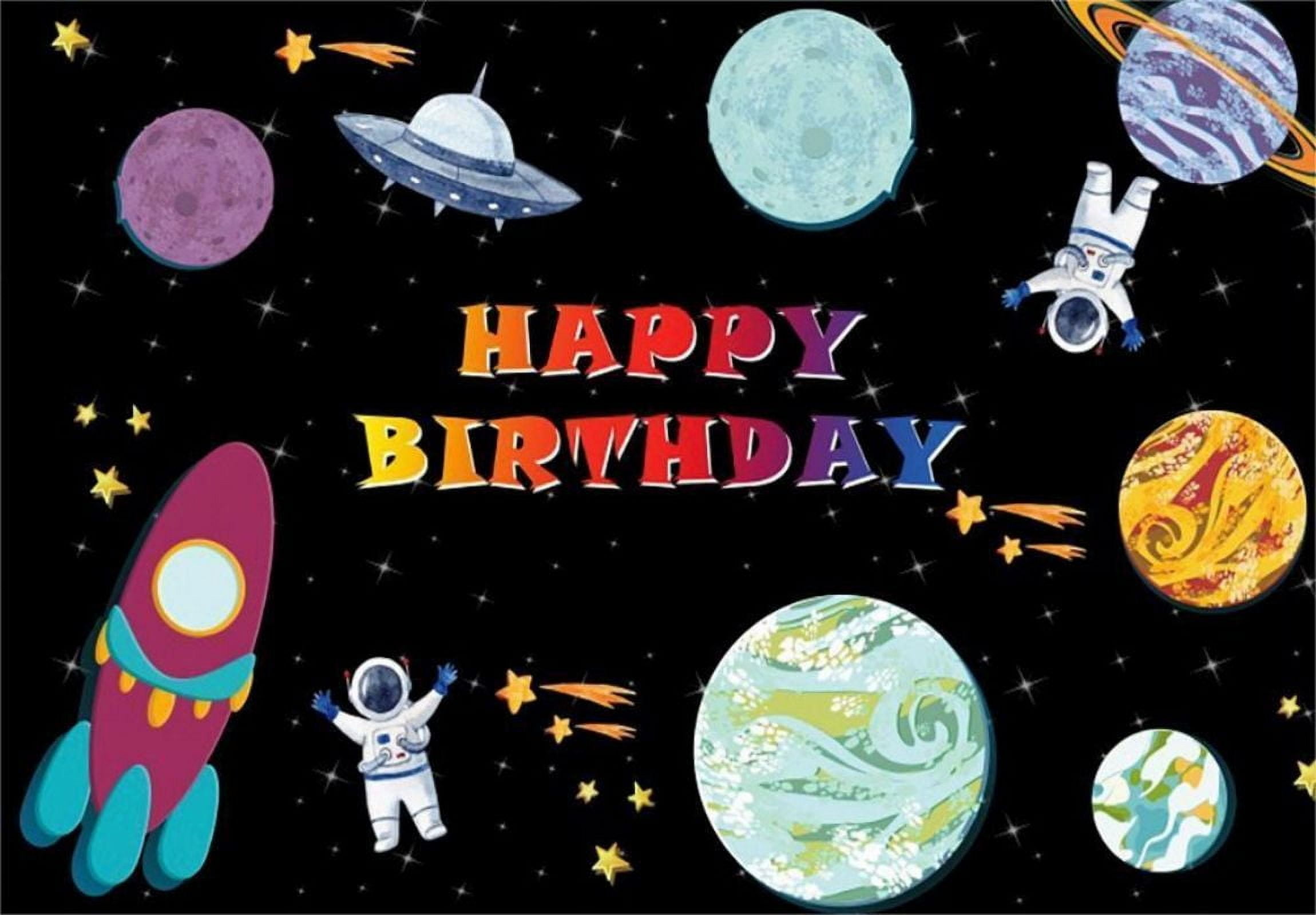 Outer Space Wallpaper Astronaut Photo Background Moon Studio Kits ...