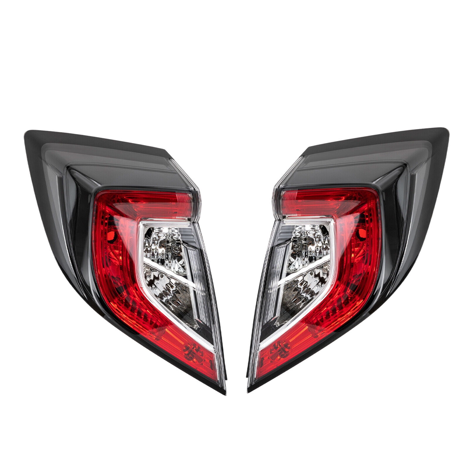Outer Tail Lights for 2017-2021 Honda Civic Hatchback 2017-2019Type R ...