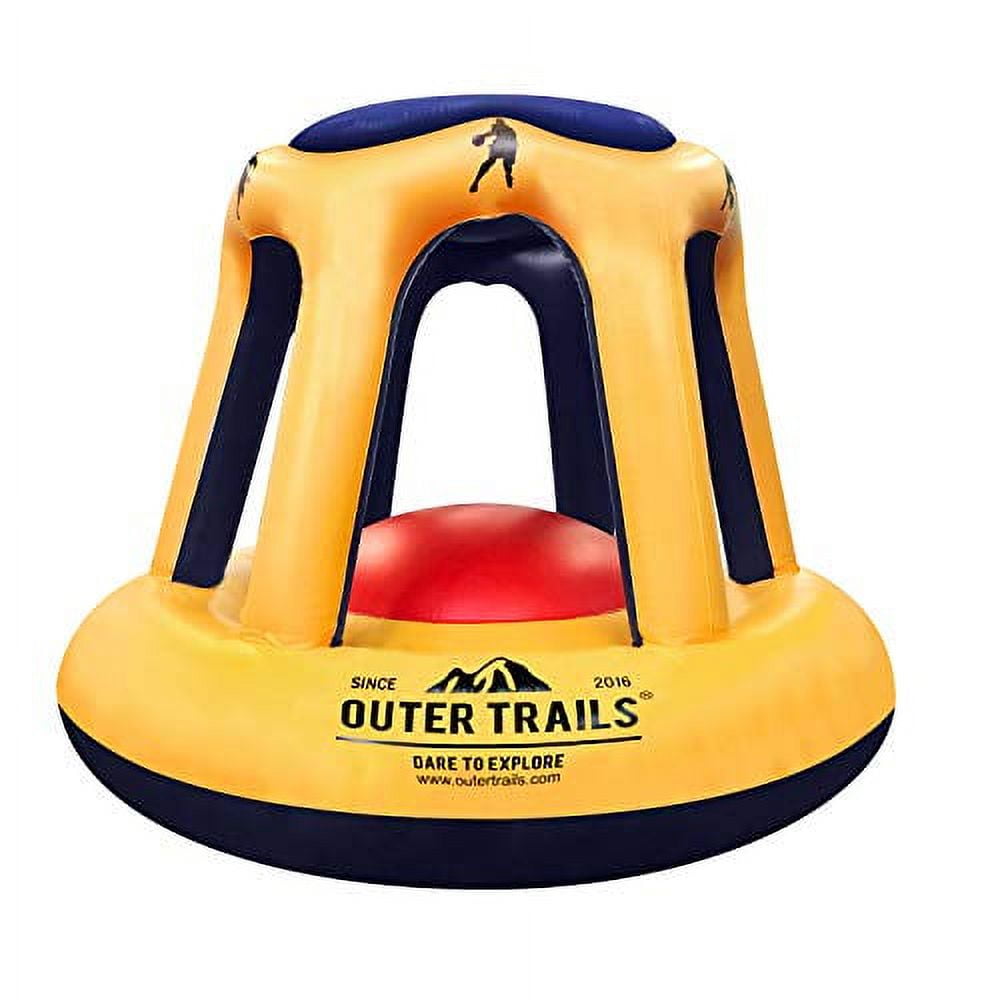 Outer Trails Water Sports Game: Inflatable Basketball Hoop & Ball for ...