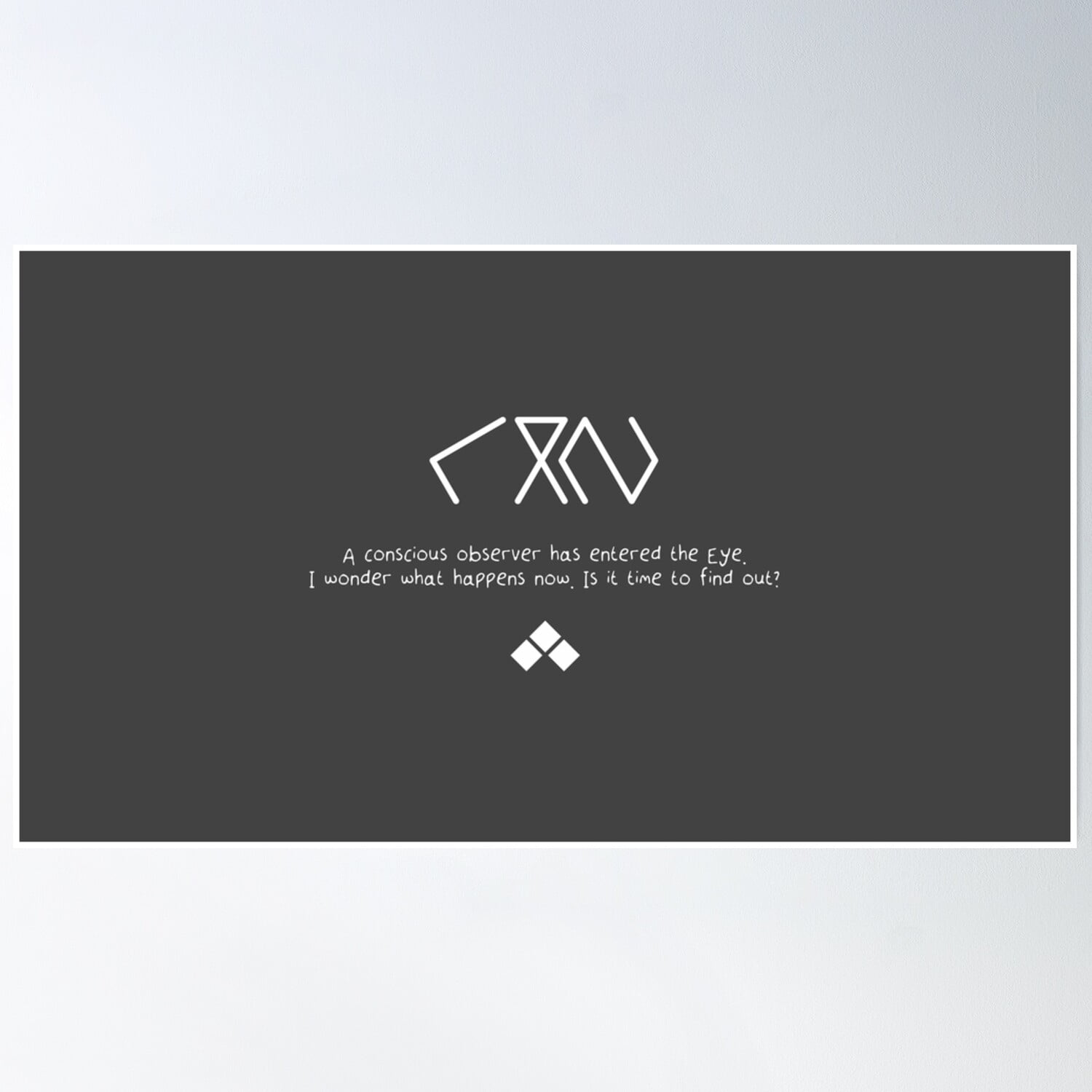 Outer Wilds Eye Of The Universe Coordinates Poster Wall Art, Modern ...