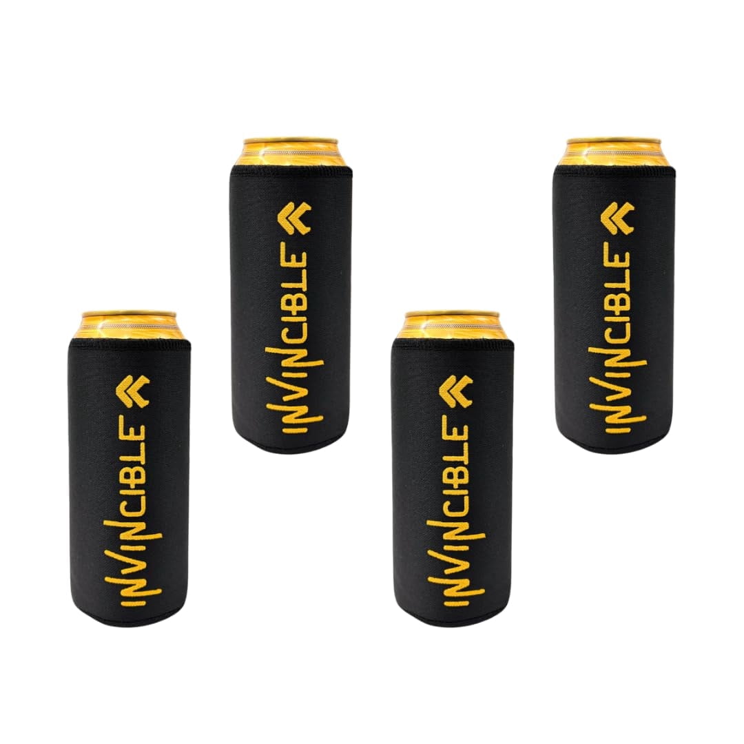 Outer Woods Insulated Beer Can Cooler Sleeve – Set of 4 | Fits 500ml ...