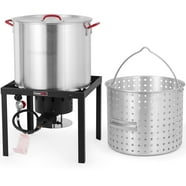 Creole Feast CFB3001 Single Sack Crawfish Seafood Boiler, Outdoor Stove ...
