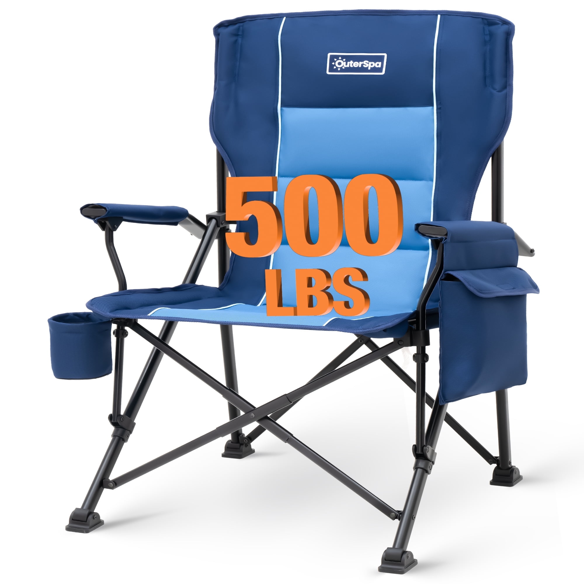 OuterSpa Oversized Camping Chair Big and Tall Camping Chair Compact ...