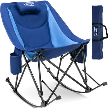 Oversized Portable Camping Folding Chair, Heavy Duty Foldable Outdoor ...