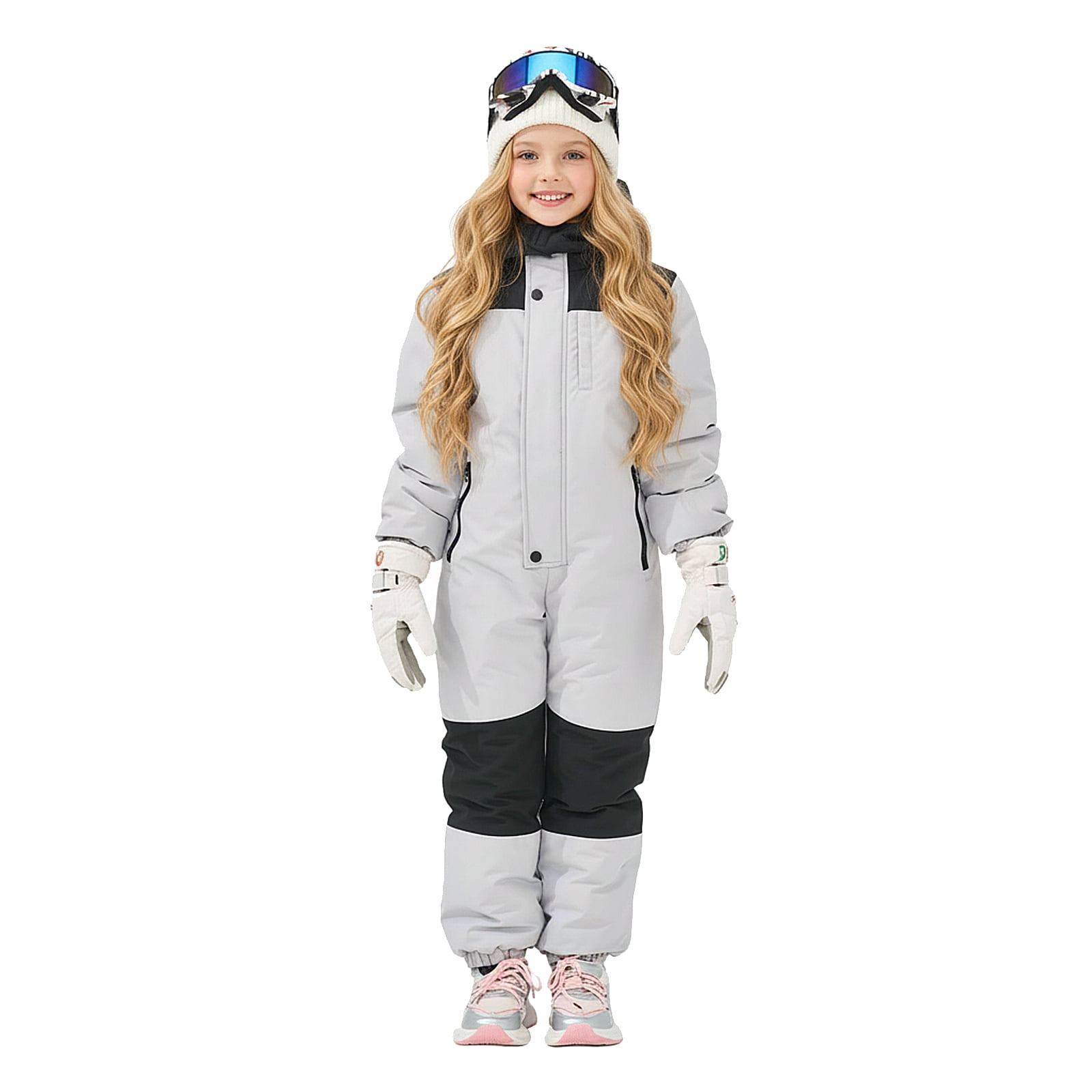 Kids Toddler Snow Suit One Piece for Boys Girls Lightweight Insulated ...
