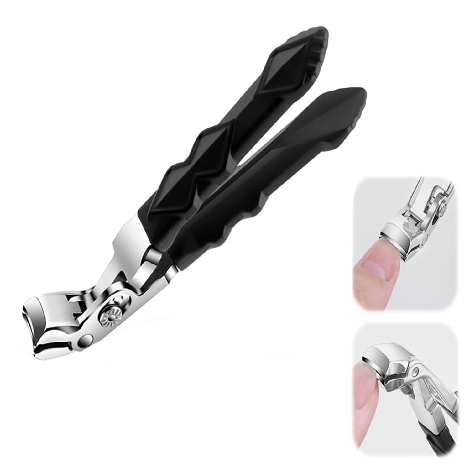 JOWNEEL Clipmaster Pro Nail Clipper, Large Angled Head, Wide Opening ...