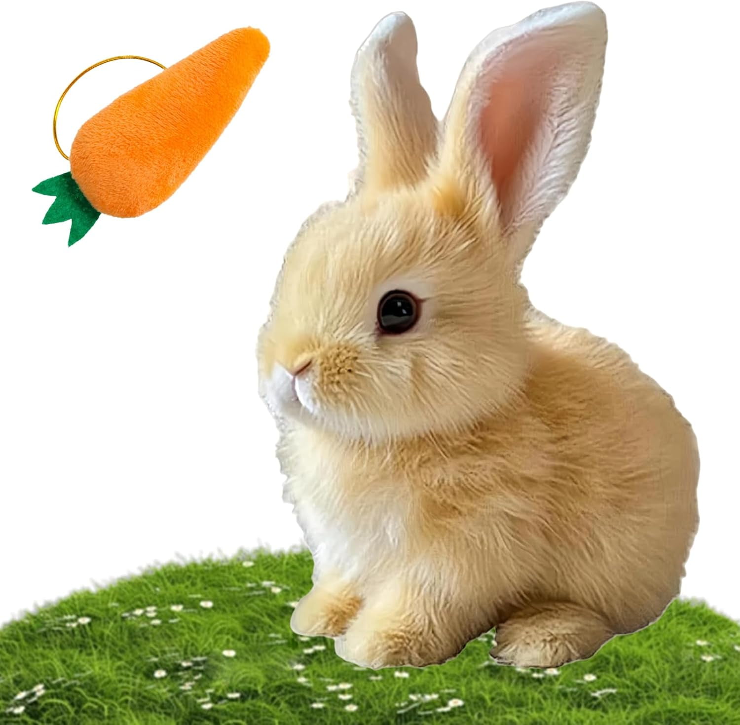 Outfany Realistic Bunny Toy, Bunny Pal, Easter My Realistic Bunnypal ...