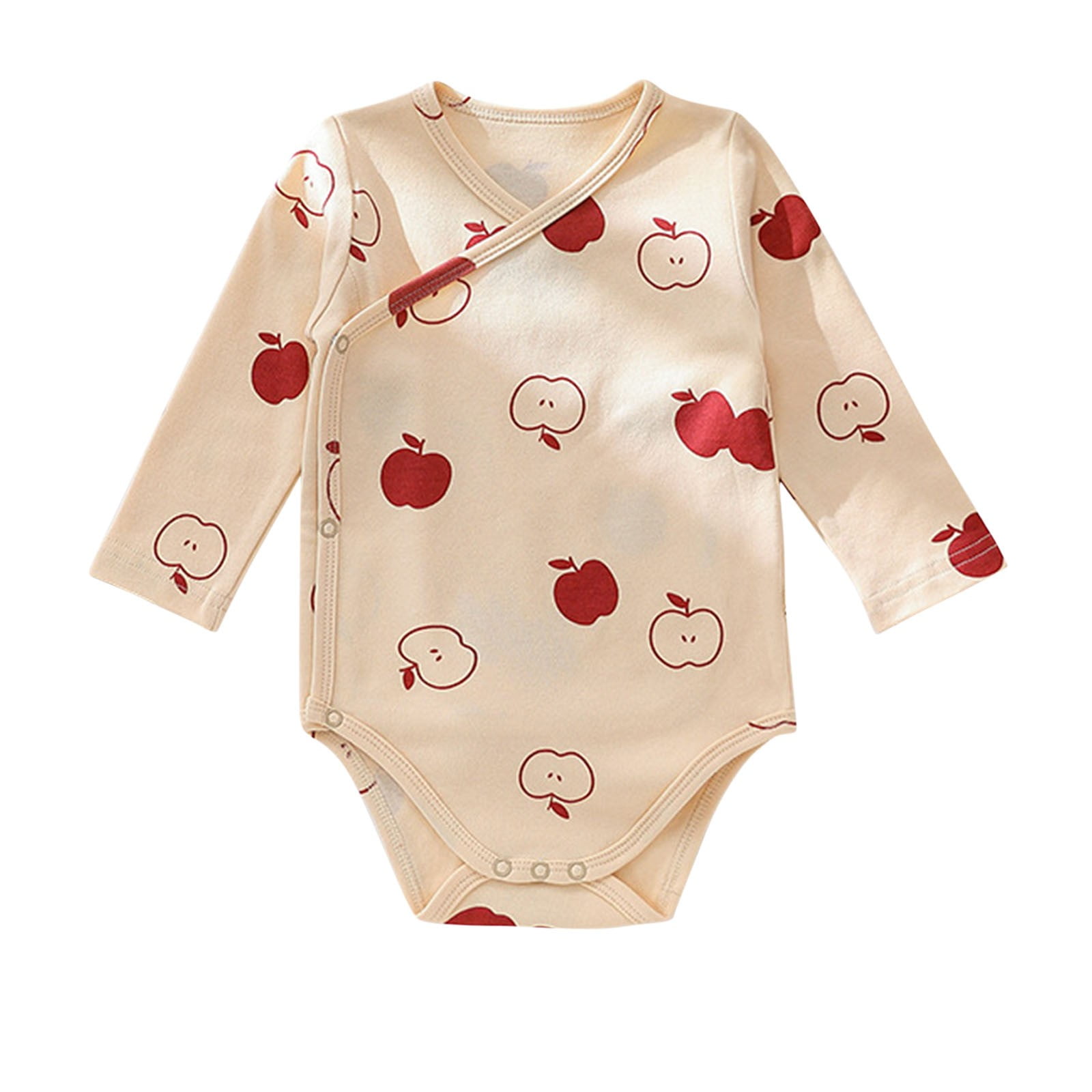Outfits for Boys Girls, Baby Girl Clothes Fall Onesies Fruits Print Long Sleeve Newborn Infants ...