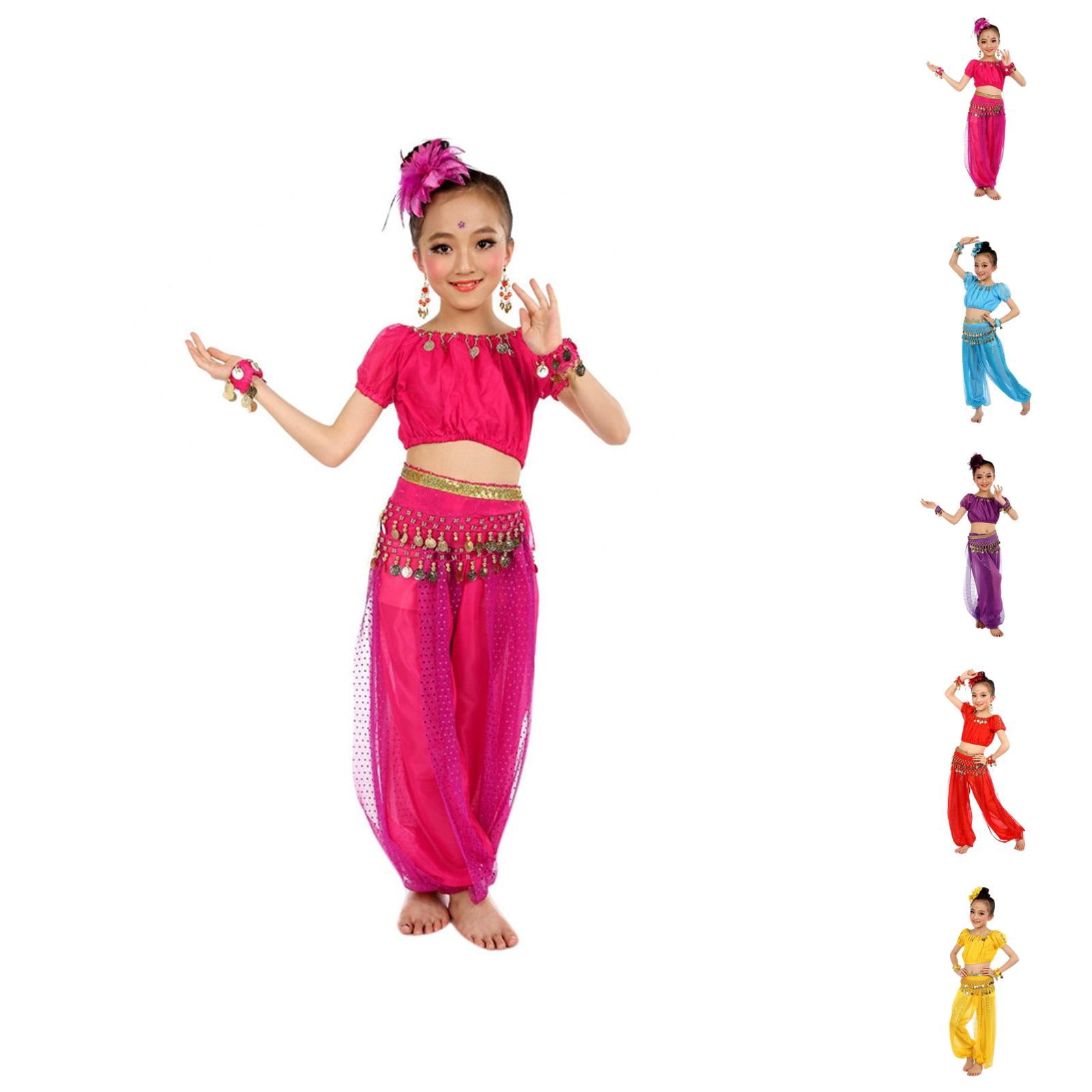 Outfits for Girls Girls Clothing Set Handmade Children Girl Belly Dance ...