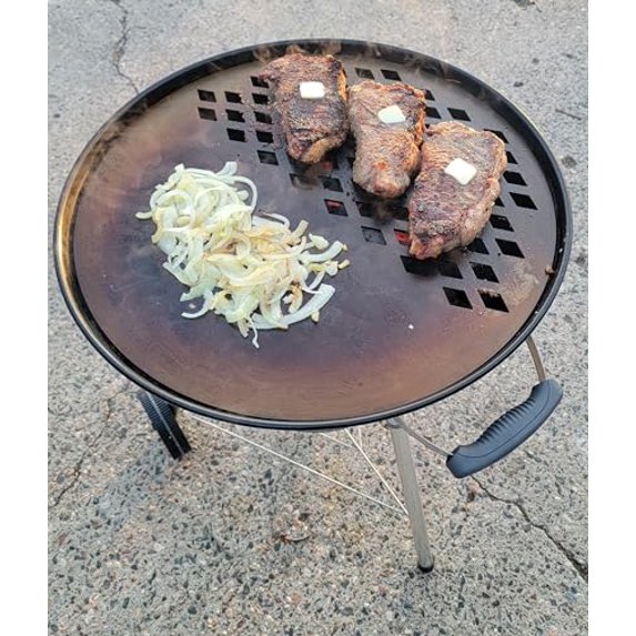 Outfitter's Edge™ 21.5" Round Charcoal Grill Grate/Griddle Insert ...