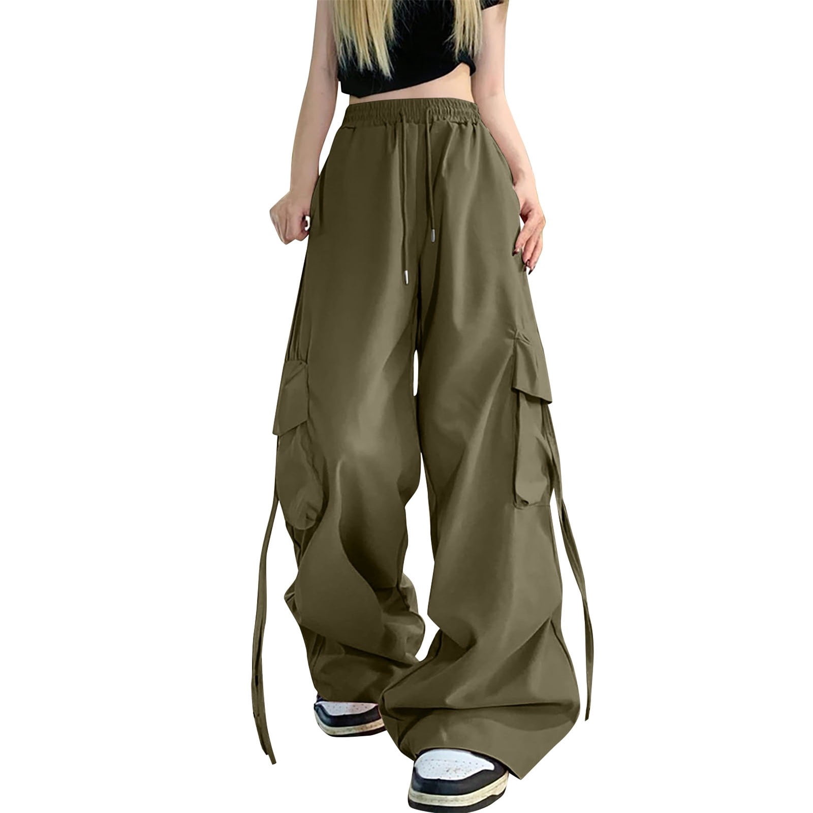 Outfmvch Cargo Pants Parachute Pants Cargo Work Pants Travel Pants ...