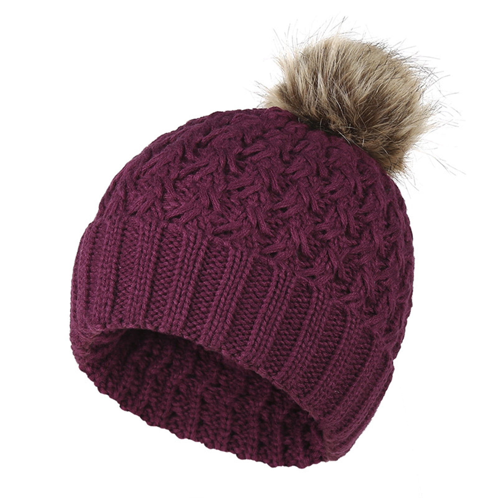 Outfmvch Hat for Winter for Women Beanie Skull Cap Cold Weather ...