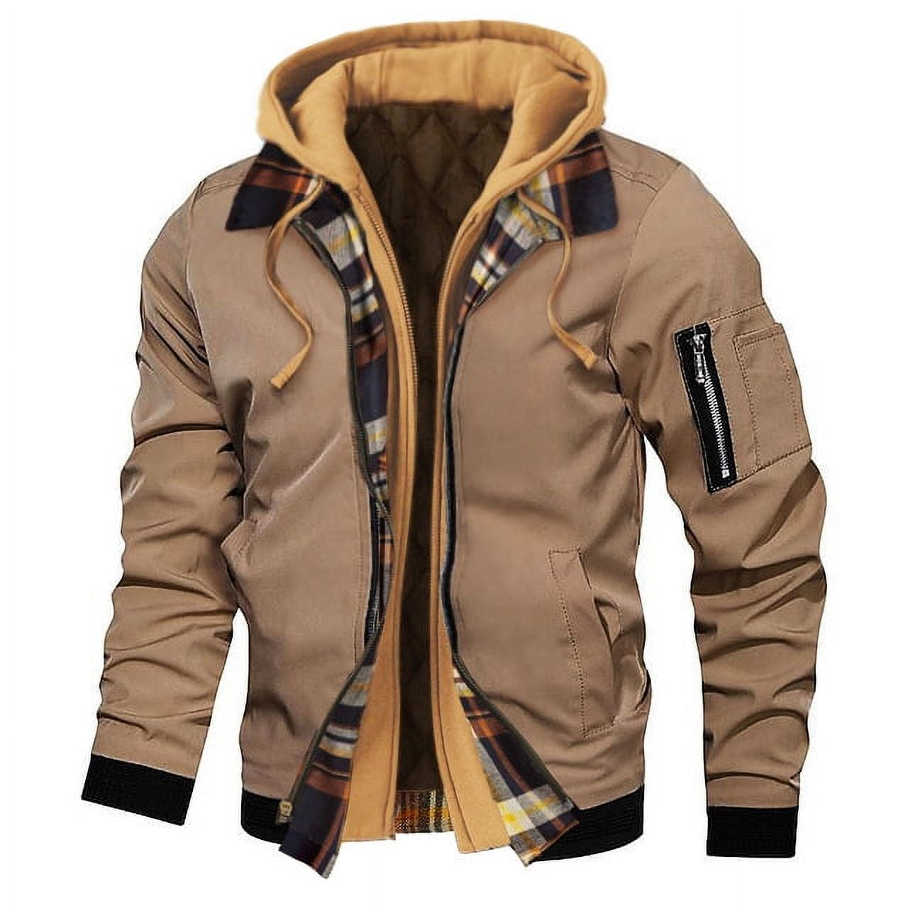 Outfmvch Jackets For Men Winter Jackets For Men Spring Autumn Winter ...