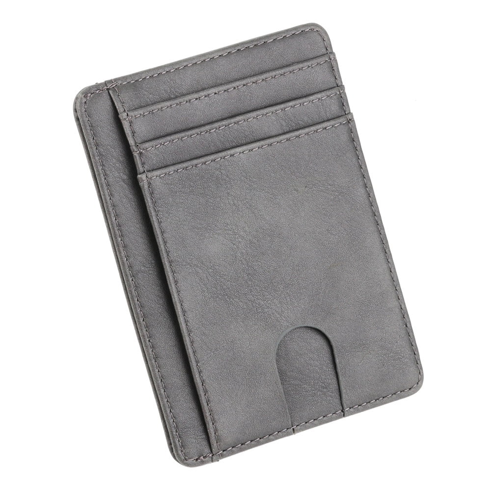 Outfmvch Organization and Storage Package New Men's Leather Wallet Thin ...