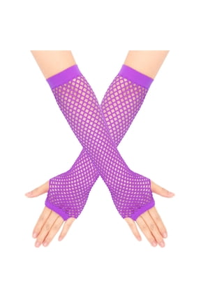 Shop Fishnet Arm Sleeves and Gloves in Vibrant Colors Online