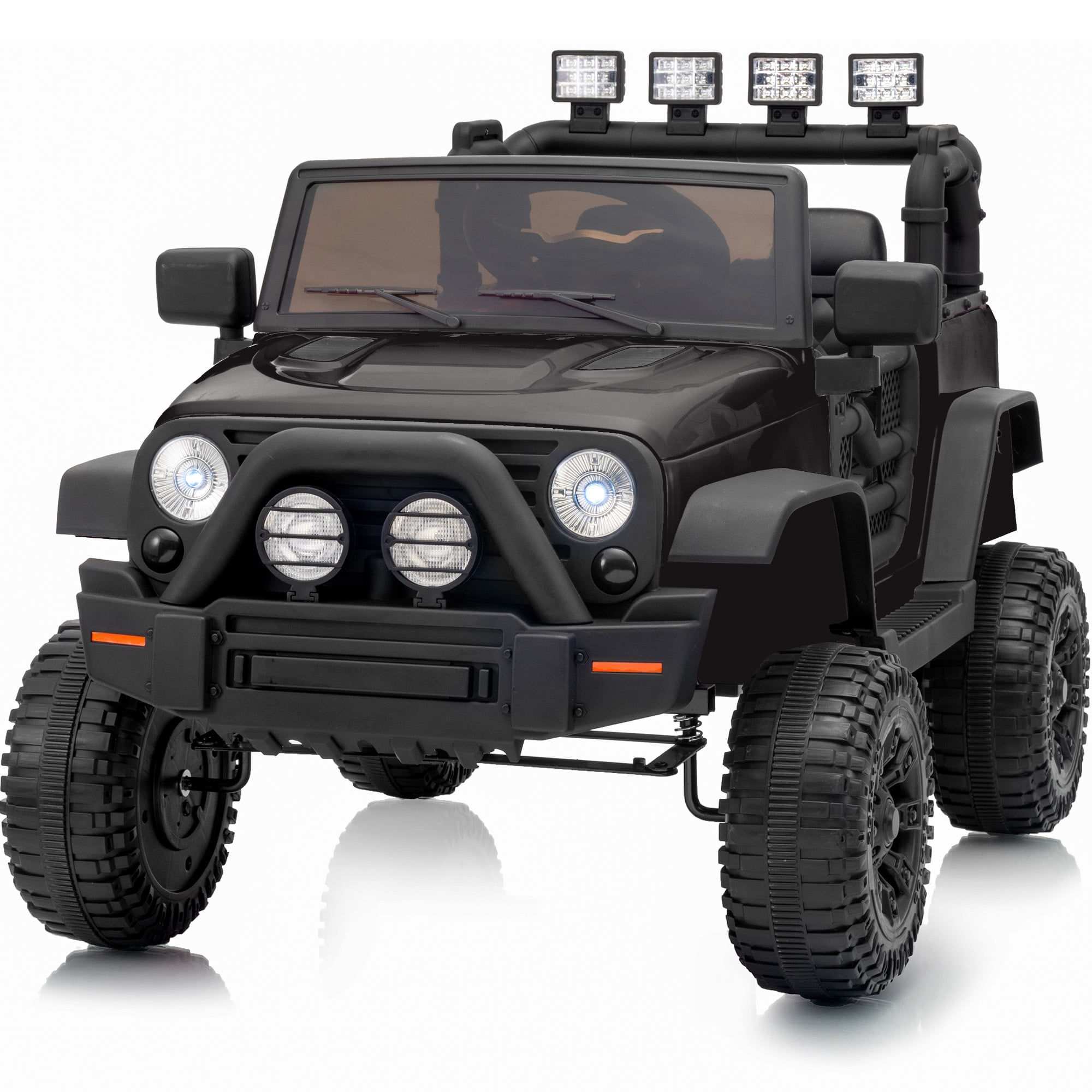 Outfunny 12 Volt Kids Ride on Truck, Battery Operated Electric Ride on ...