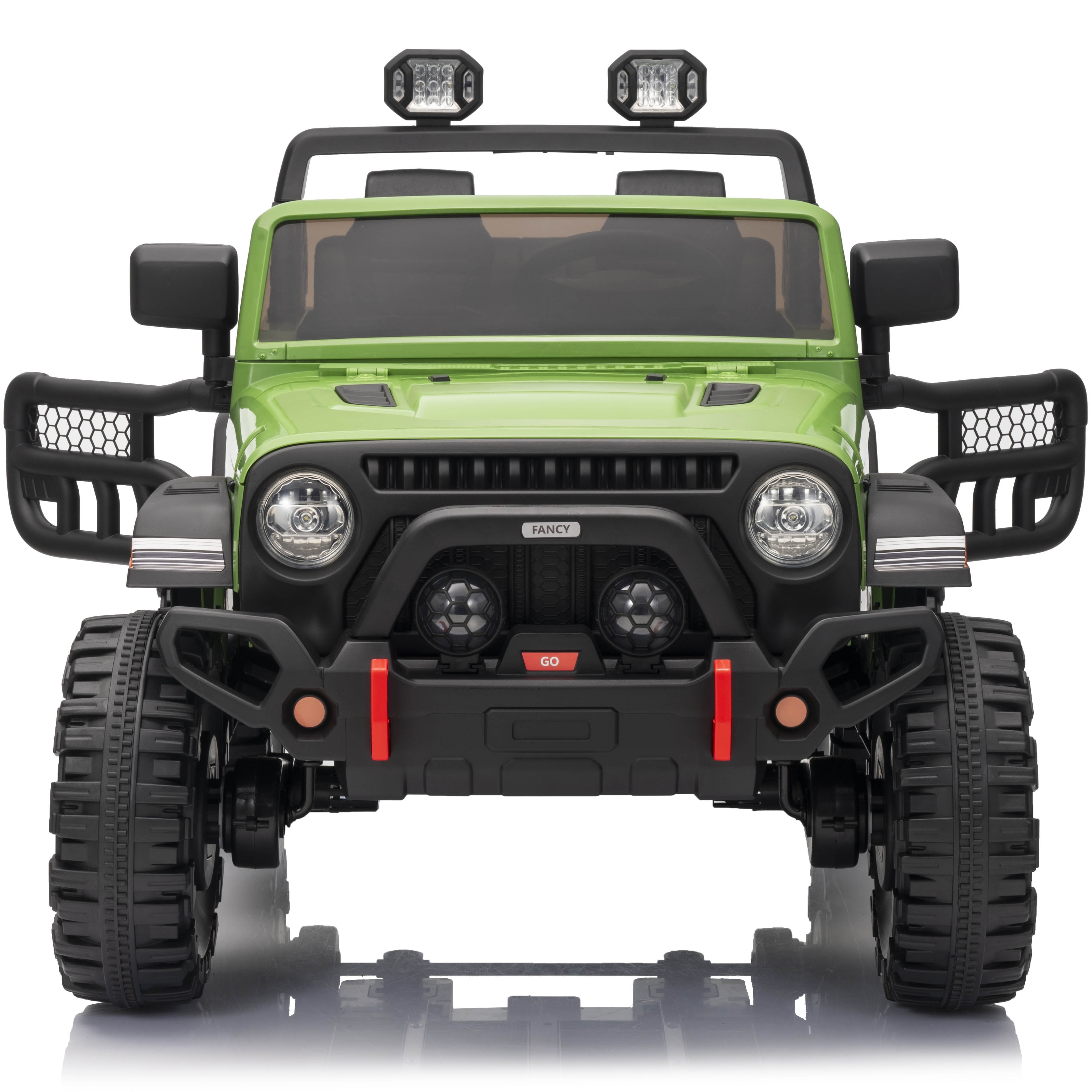 Outfunny 12V 7Ah Ride on Toy for Big Kids, 2 Seater Electric Ride on ...