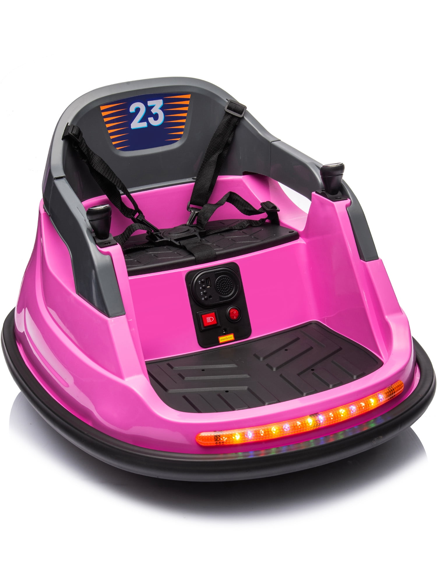 Outfunny 12V Bumper Car for Kids, Ride on Toys Bumper Car for Toddlers ...