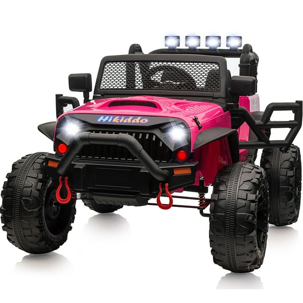 Hikiddo 24V 9Ah Ride on Toy for Big Kids, 4WD 2-Seater Kids Electric ...