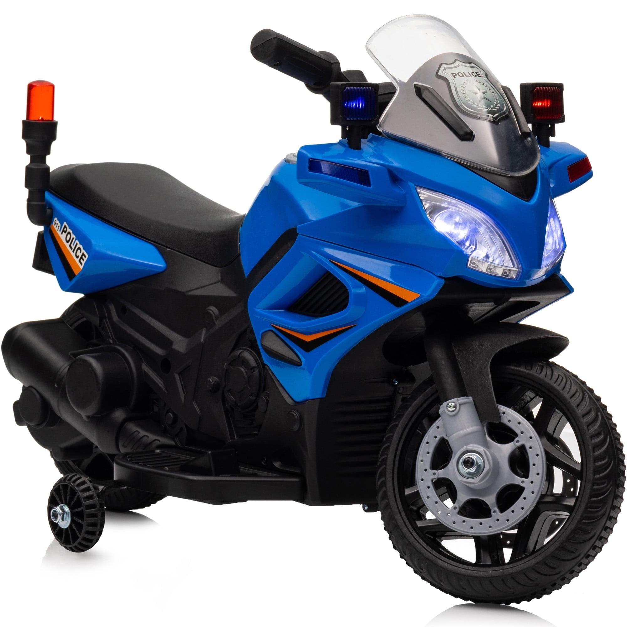 Outfunny 6V Kids Motorcycle, Electric Ride on Motorcycle with Horn ...