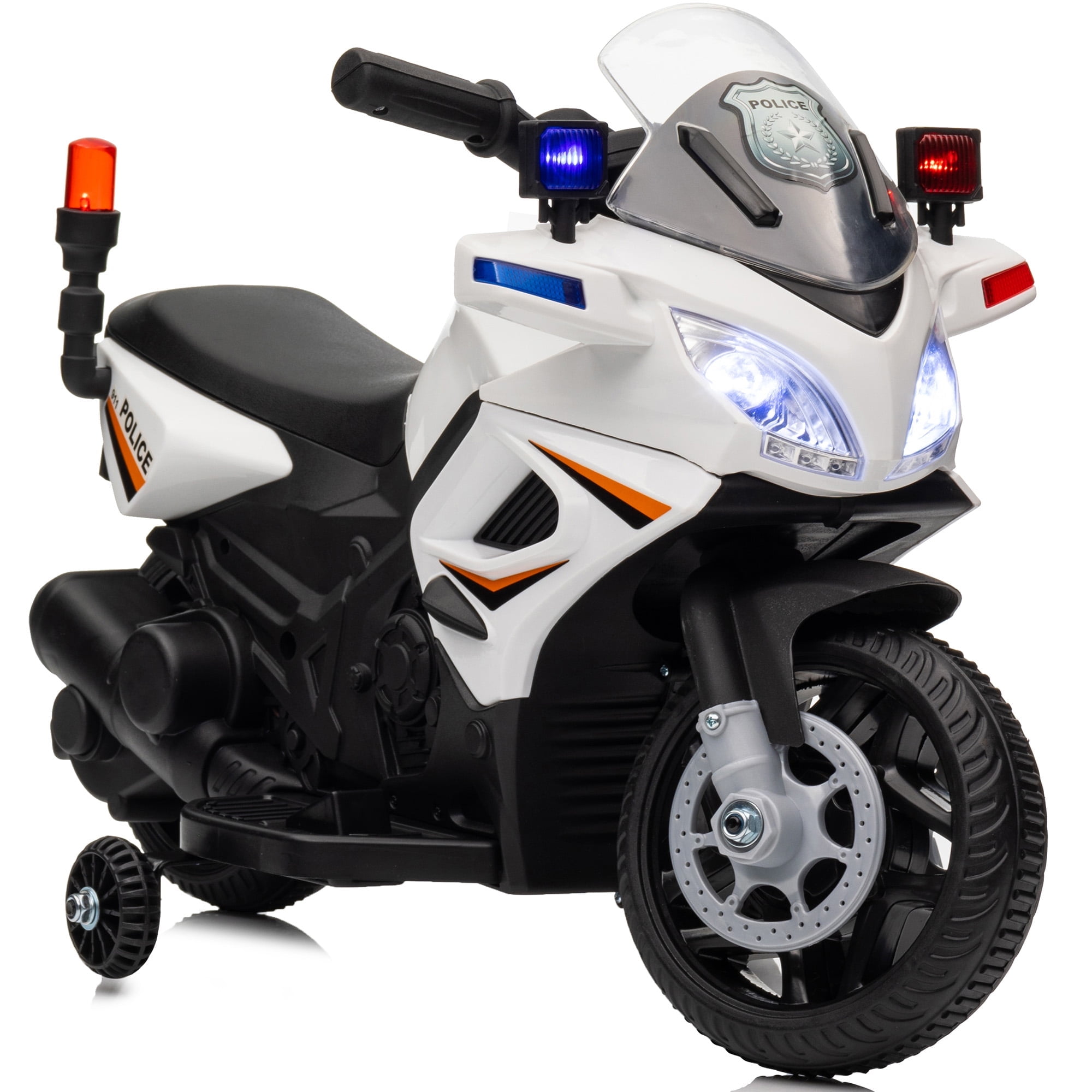 Outfunny 6V Kids Motorcycle, Electric Ride on Motorcycle with Horn ...