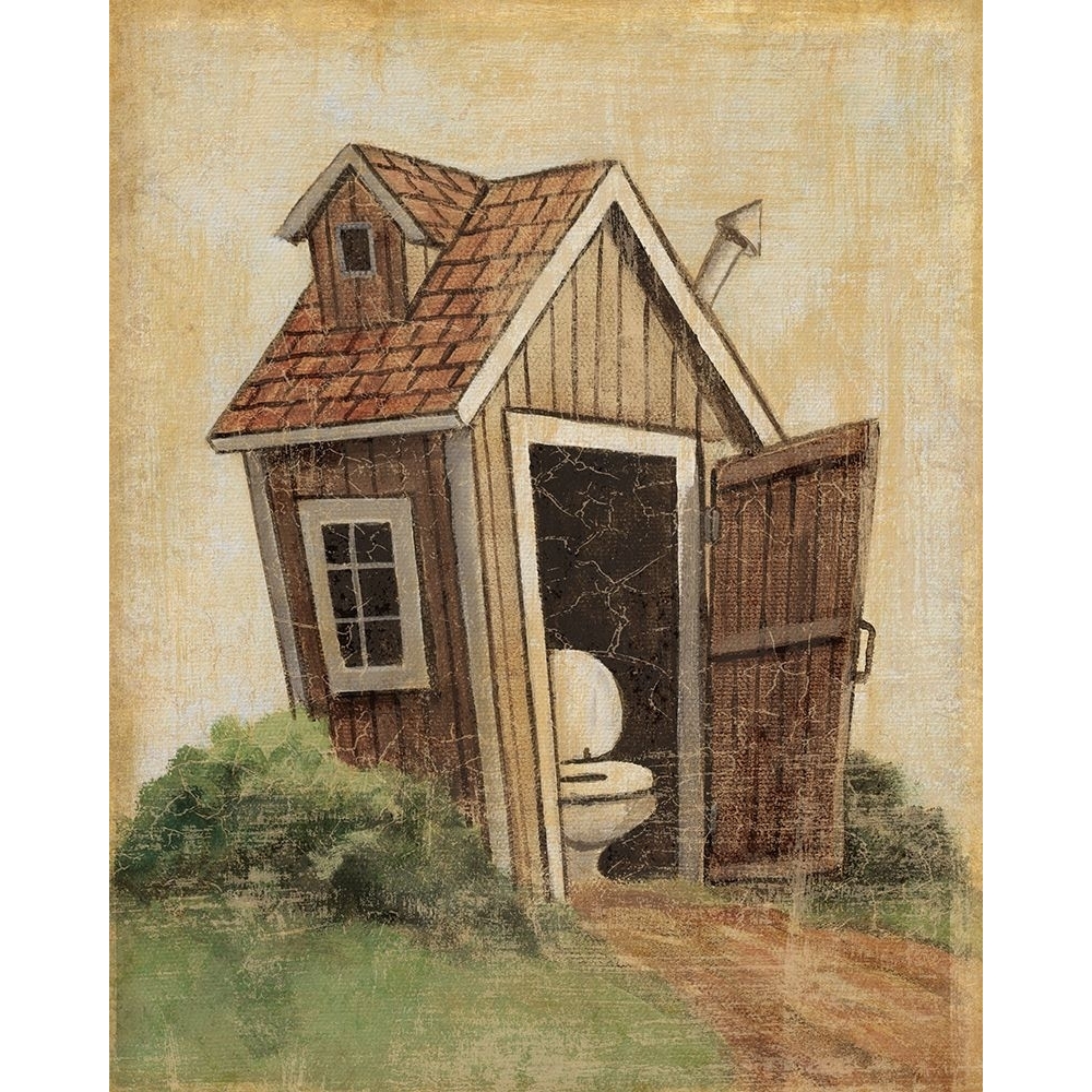 Outhouse IV Poster Print - John Zaccheo - Walmart.com