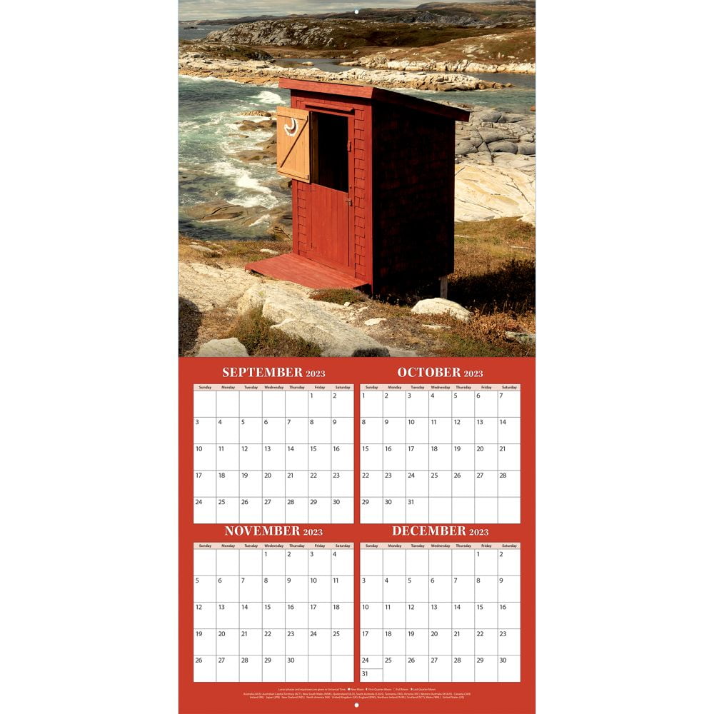 Outhouses 12x12 Photo Wall Calendar (Other) - Walmart.com