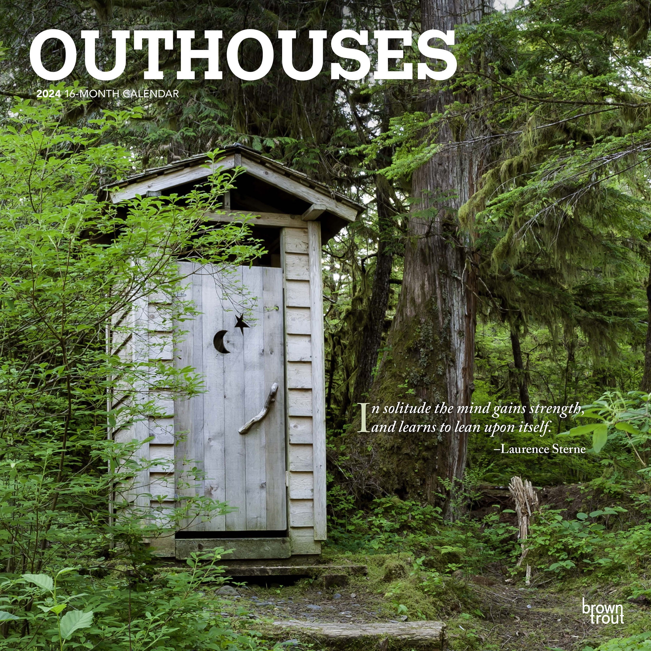 Outhouses | 2024 12x24" (Hanging) Square Wall Calendar | BrownTrout ...