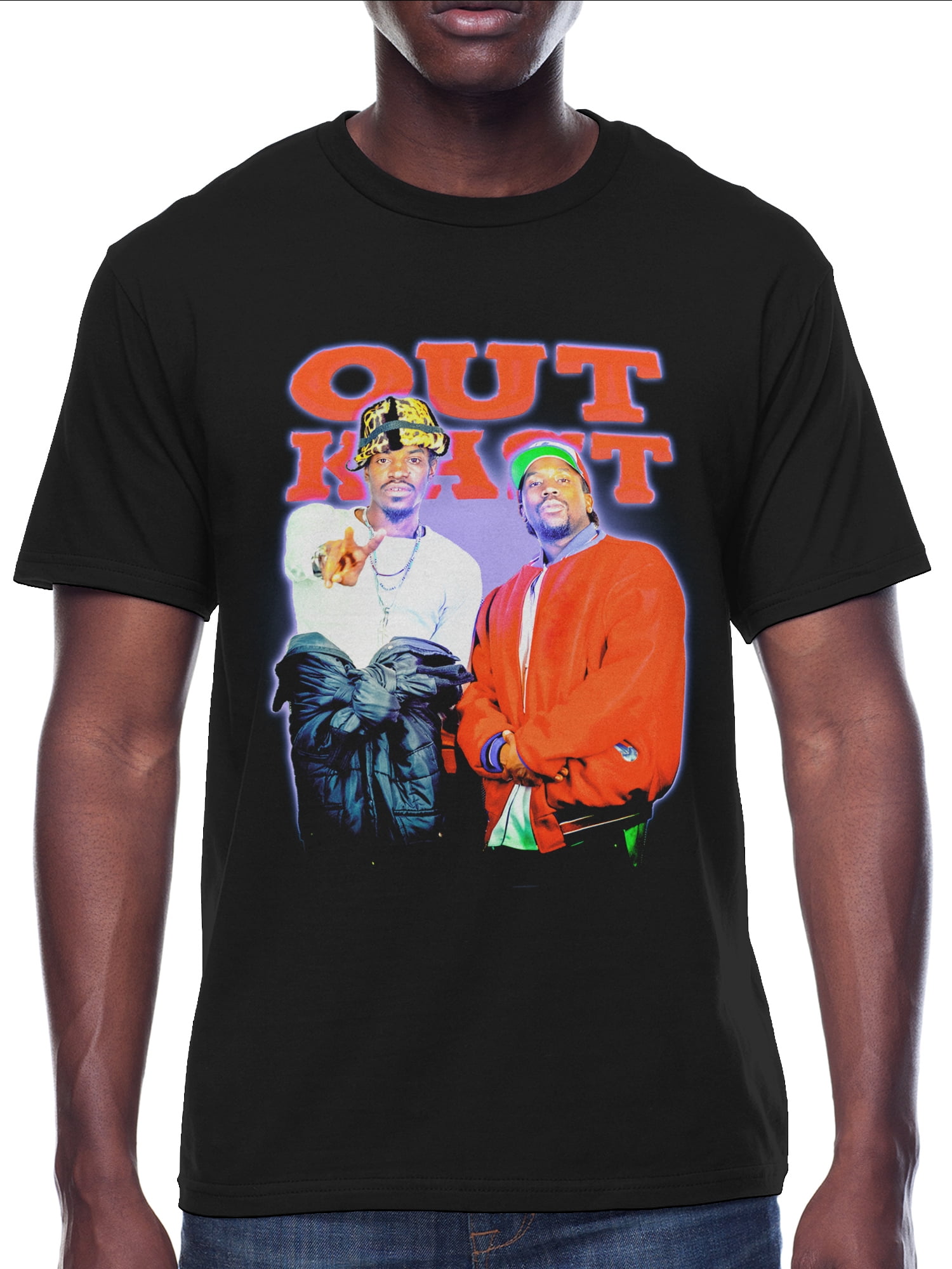 Outkast, Men's & Big Men's BOI And André Graphic Tee Shirt, Sizes S-5XL ...