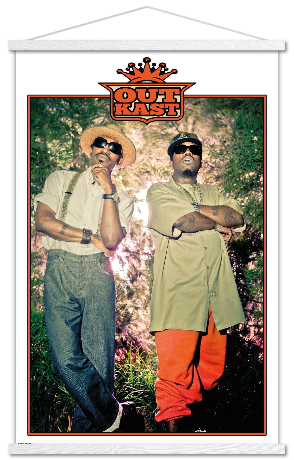 Outkast - Pose Wall Poster with Magnetic Frame, 22.375" x 34" - Walmart.com