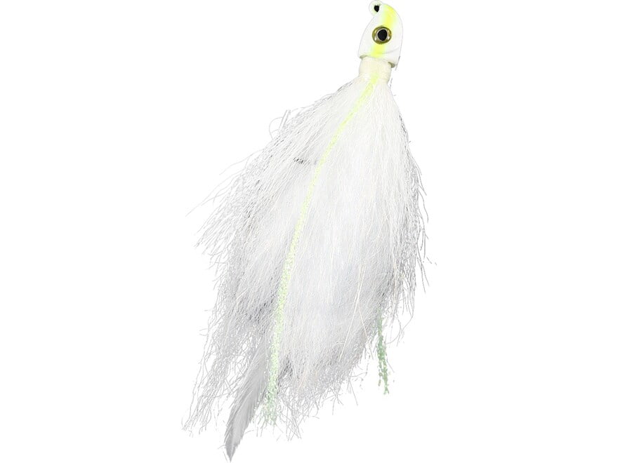 Outkast Tackle Chicken Jig White/Chartreuse 3/4 oz - Walmart.com