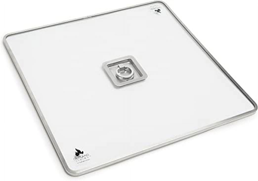 Outland Fire Table Tempered Glass Lid Insert for 36-Inch Square Series ...