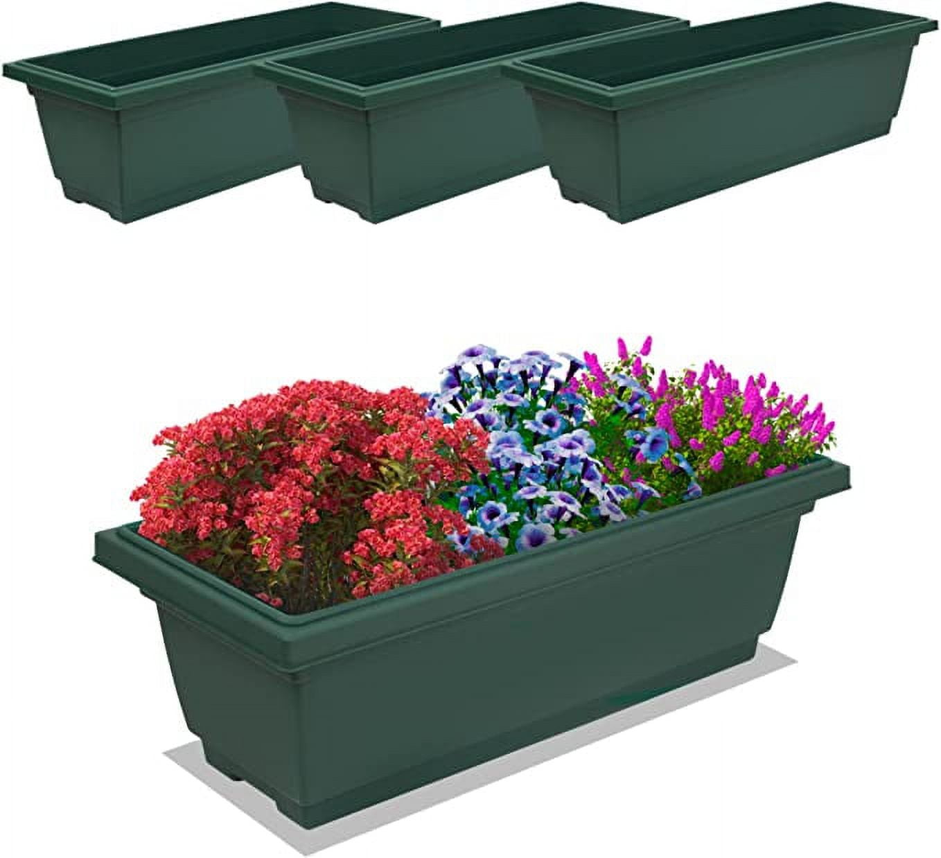 Outland Living 4 Packs 21.75 Inches Outdoor and Indoor Rectangle ...