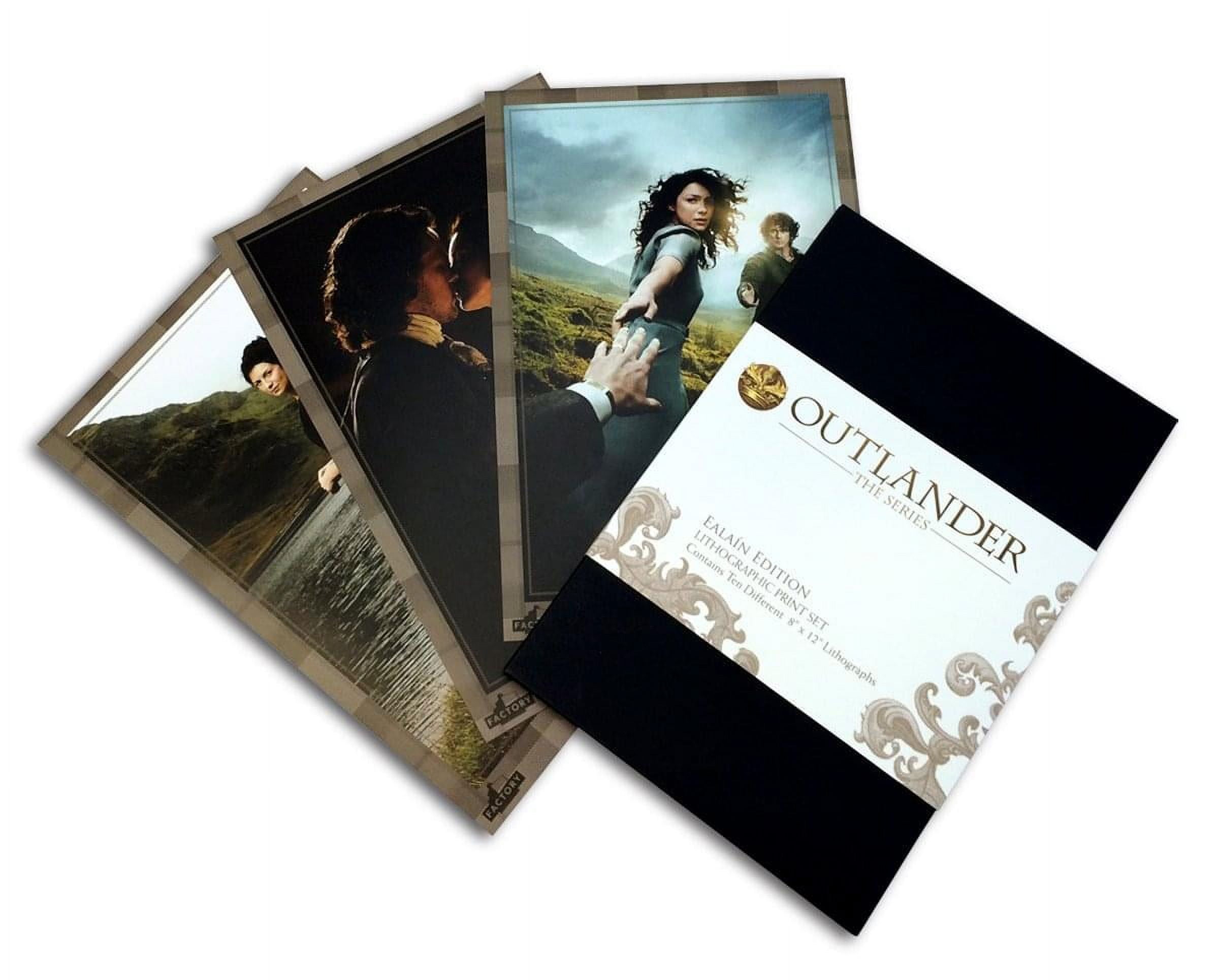 Outlander 8 x 12 Inch 10 Piece Lithographic Print Set - Walmart.com