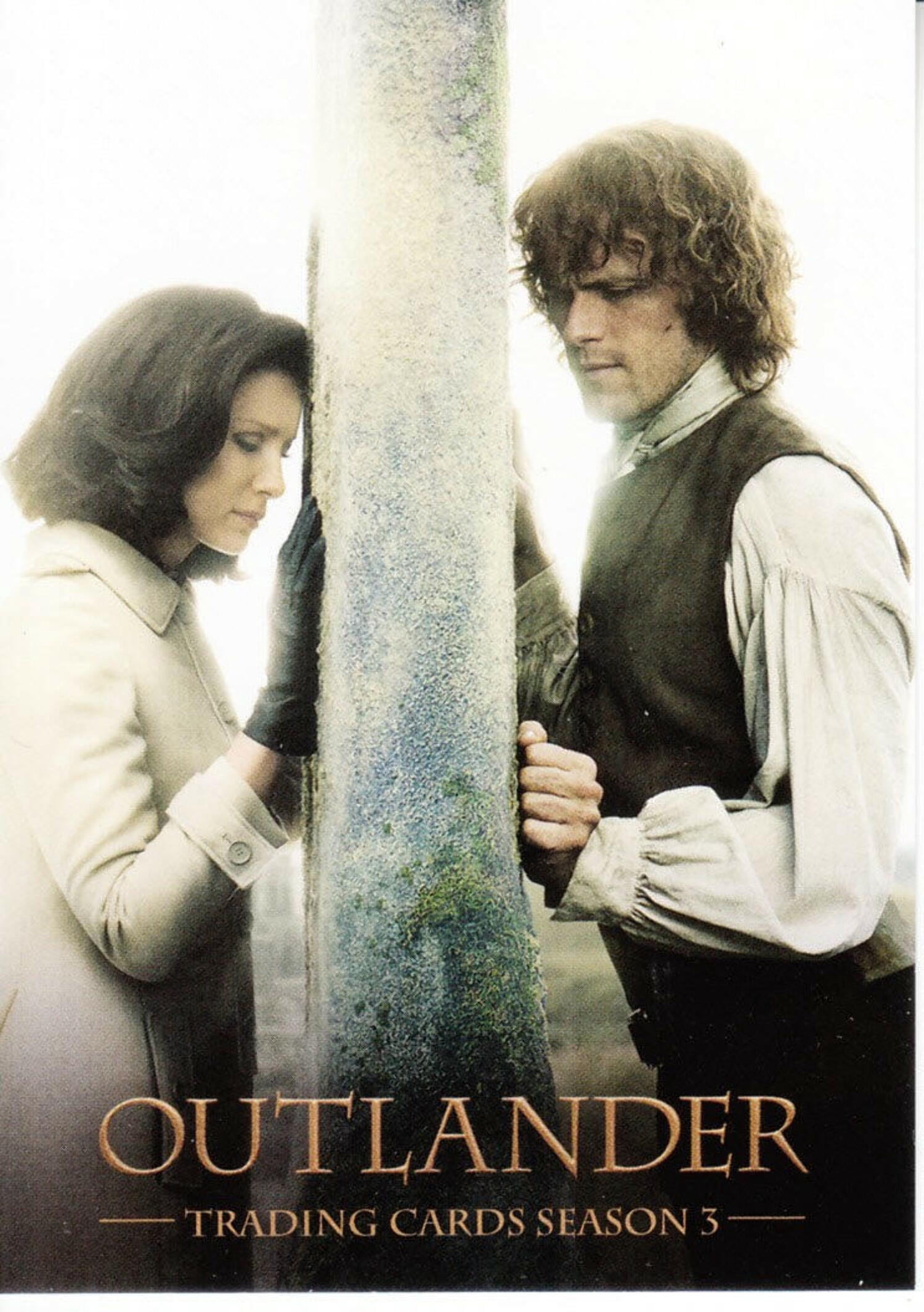 Outlander Season 3 Cryptozoic 2018 Comic-Con promo card P8 Sam and ...
