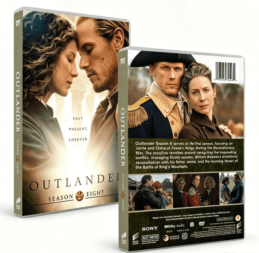 Outlander: Season 8 Complete Collection – 4-Disc DVD Box Set - Walmart.com